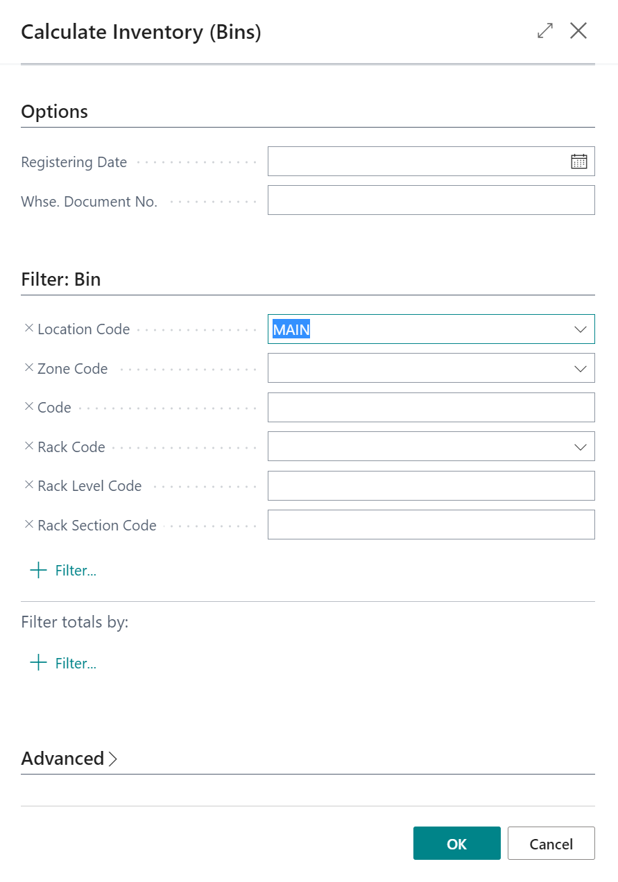 Clever Dynamics - Warehouse Physical Inventory Journals
